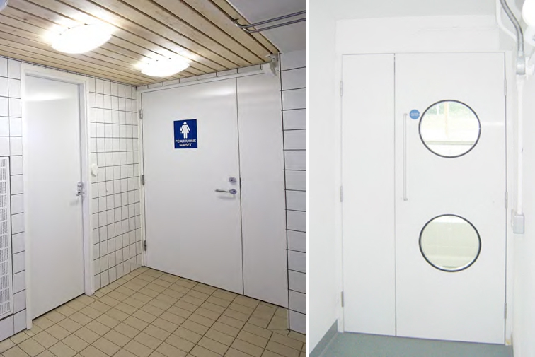 Fire Door F30 / F60 / F120 with GRP Frames - LAMI GRP Doors - Hygienic ...